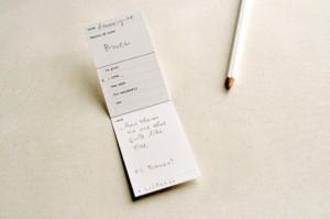 Week Forty: Paper & Type Little Notes – simplepretty